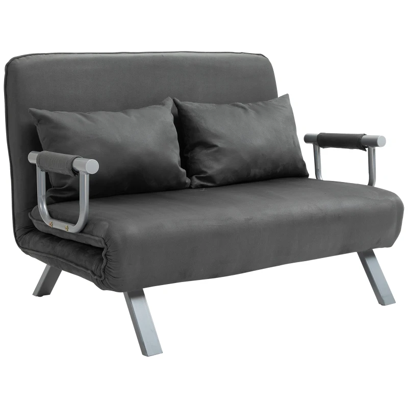 TRUUSK 3 in 1 Slaapbank Met Armleuningen Logeerbed En Vouwmatras TRUUSK 3 in 1 Slaapbank Met Armleuningen Logeerbed En Vouwmatras